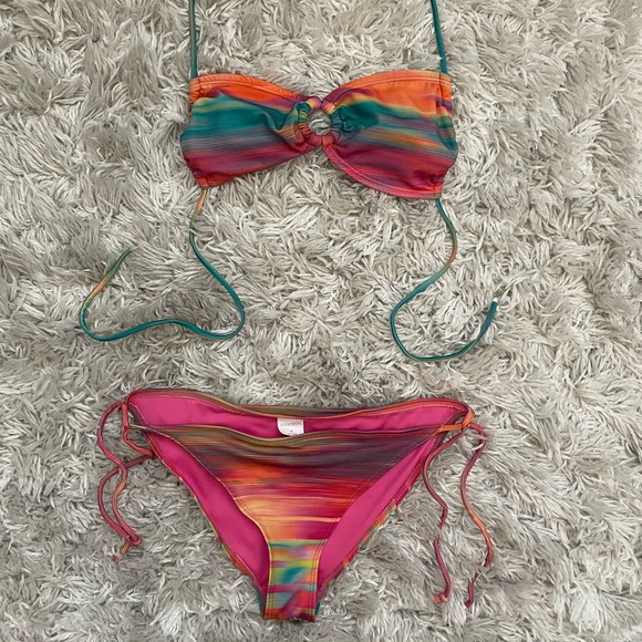 Target | Swim | Bright Colored Target Matching Set Bikini | Poshmark